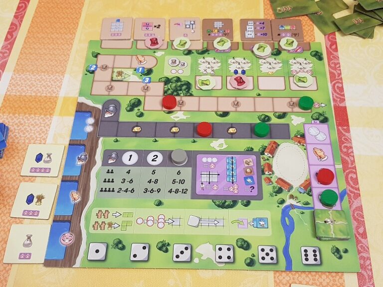 Santa Maria Board Game Review Main Board Overview | Victory Conditions